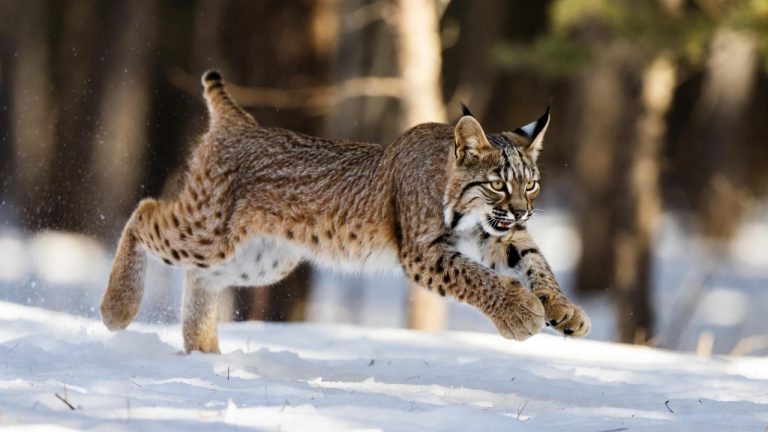 Lynx Roux (Lynx rufus) : Le Félin Furtif d'Amérique du Nord